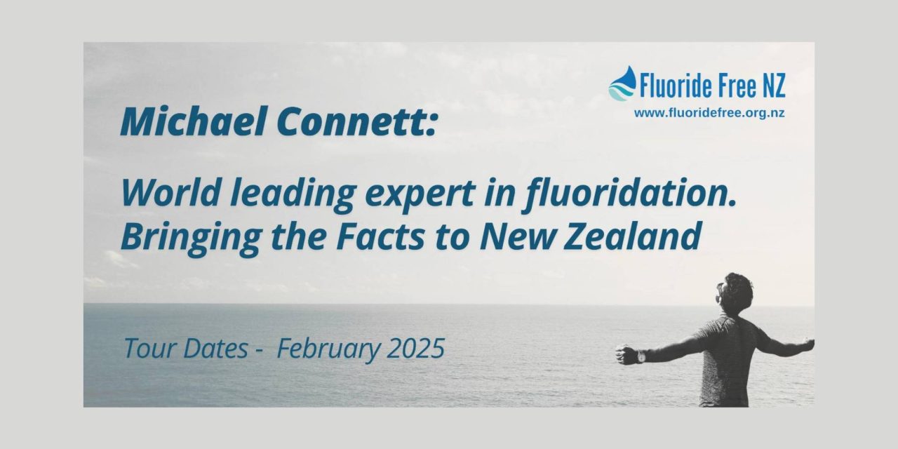 Michael Connett’s NZ Speaking Tour on Water Fluoridation - CityWatchNZ