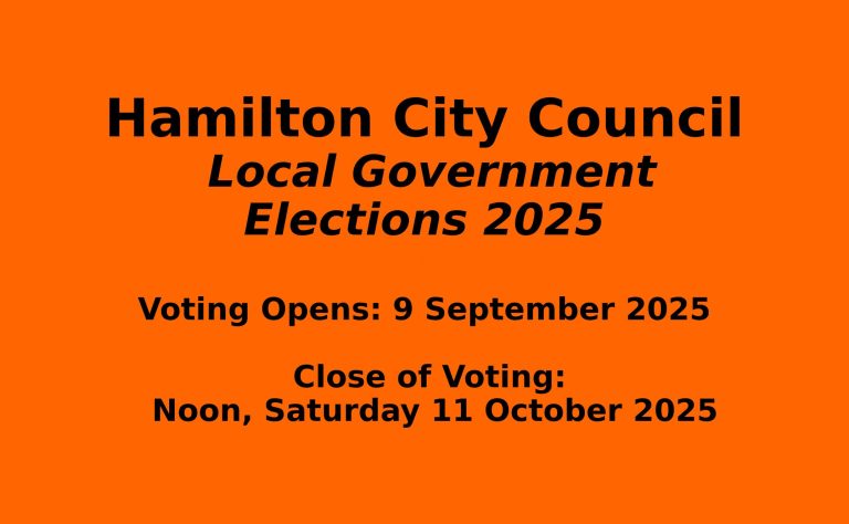 Hamilton City Election 2025 Events & Opinion Pieces - CityWatchNZ